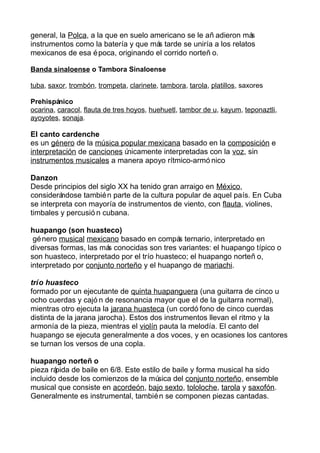 Musica en mexico | DOC