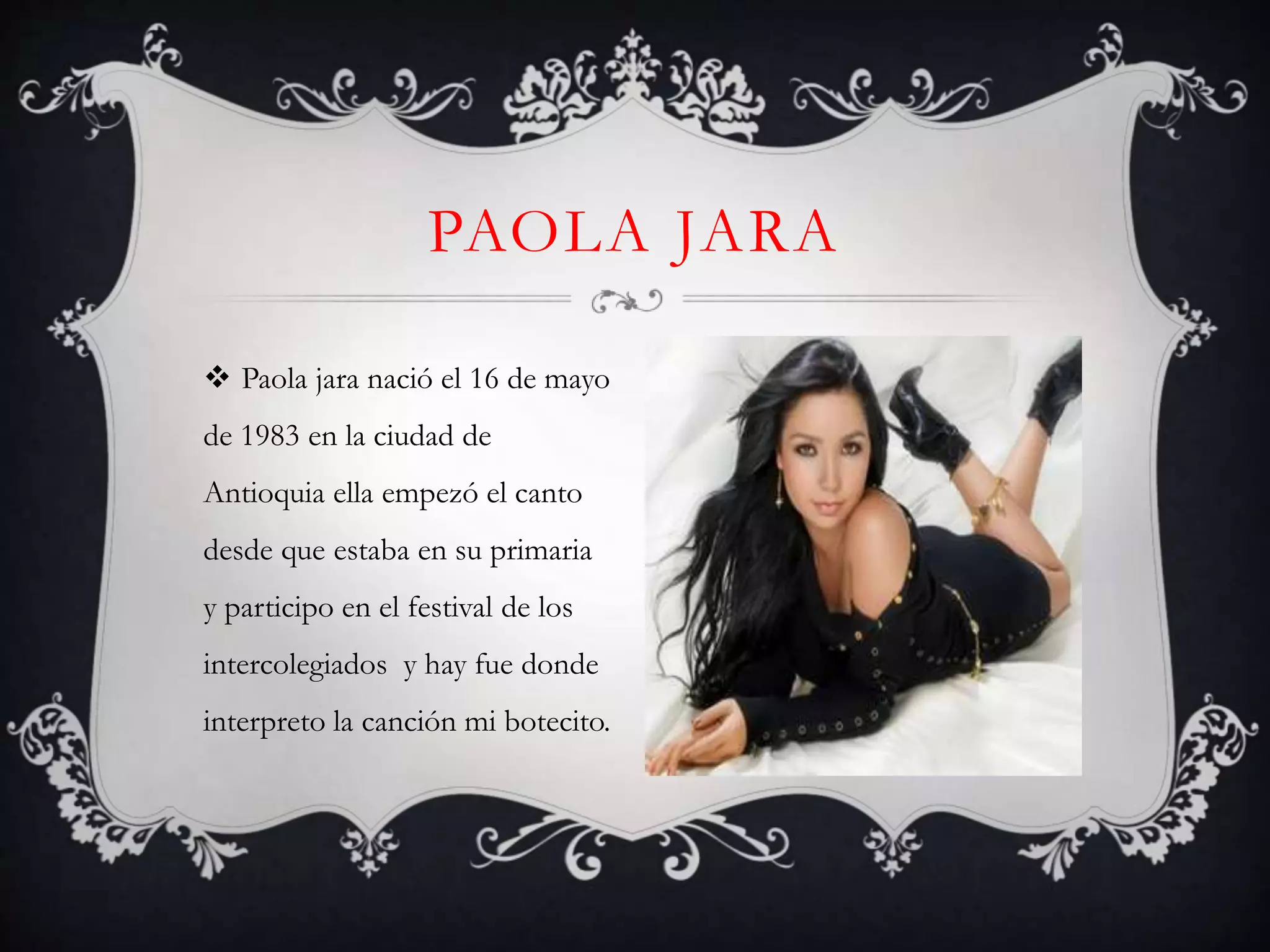 biografia de los cantantes de musica | PPTX