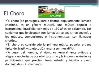 Musica brasileña | PPTX