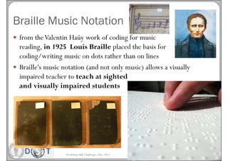 Music accessibility for visual impaired | PDF