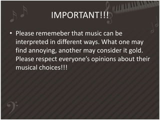 Music across the world | PPT