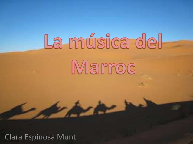 Musica del marroc | PPT