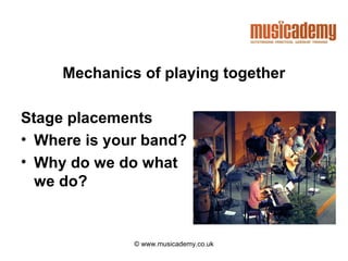 Worship Band Skills from Musicademy | PPT | Musicals | Genres