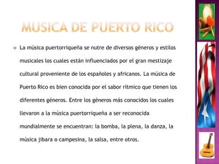 Musica de puerto rico | PPTX