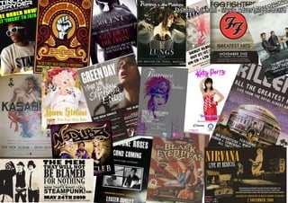 Music advert mood board | DOCX