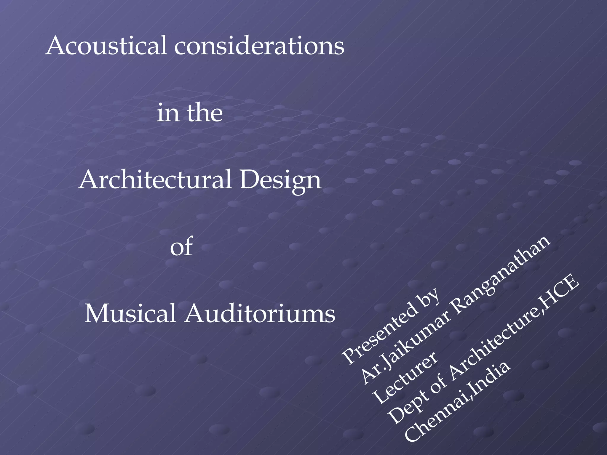 auditorium | PPT