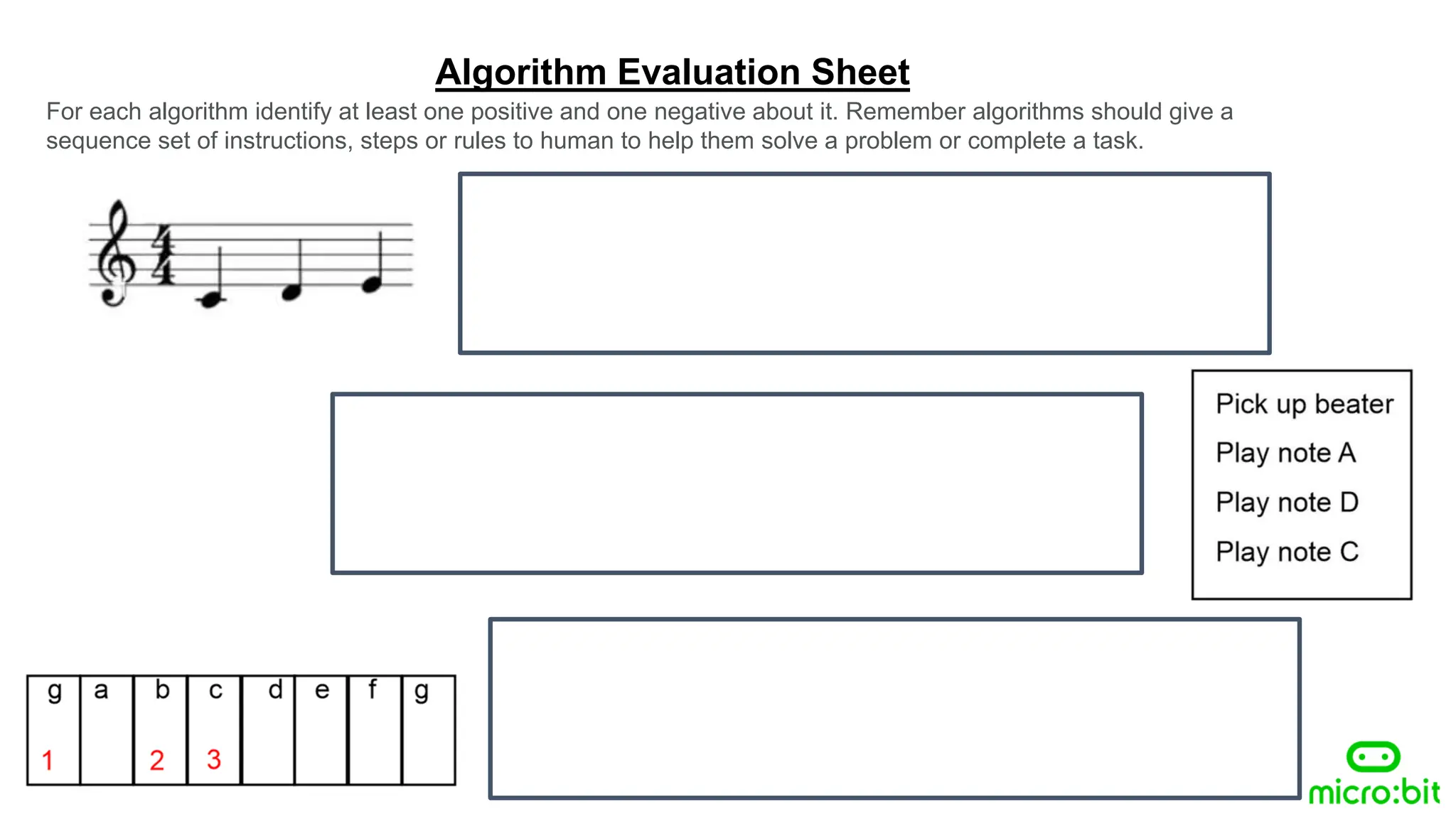 musical-micro-bit-lessons guide for teachers | PPTX