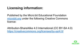 musical-micro-bit-lessons guide for teachers | PPTX