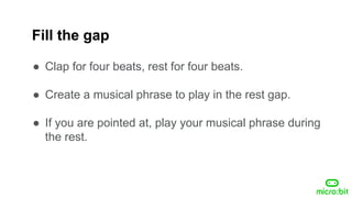 musical-micro-bit-lessons guide for teachers | PPTX