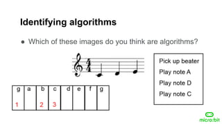 musical-micro-bit-lessons guide for teachers | PPTX