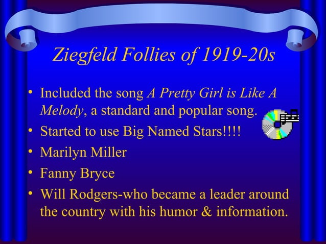 Musical Theatre History | PPT