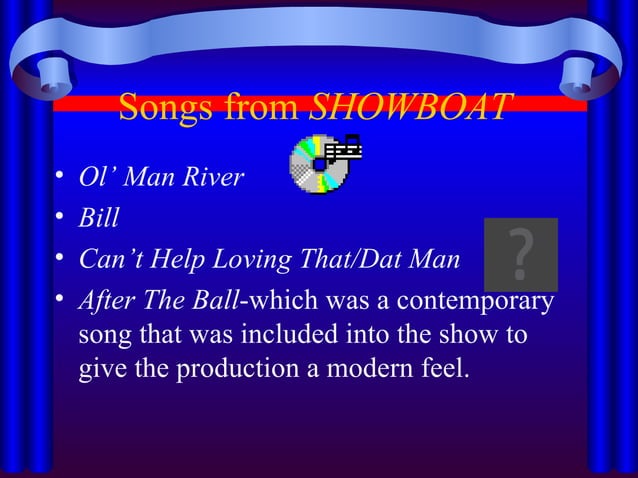 Musical Theatre History | PPT