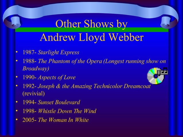 Musical Theatre History | PPT