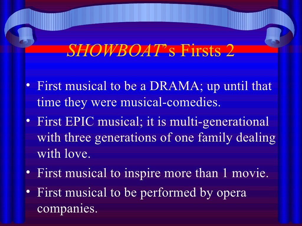 Musical Theatre History