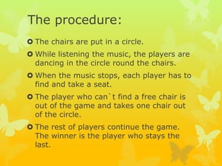 Musical chairs | PPSX