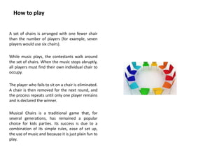 Musical chairs presentation | PPTX