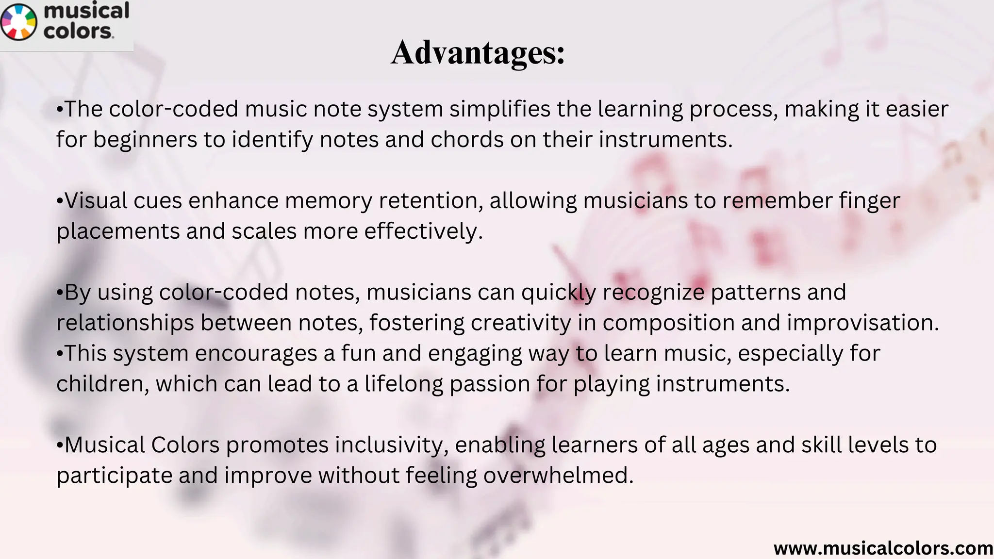 Musical Colors PDF. | Easy Guitar Chords | PDF