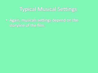 Musical Film Genre Research | PPT