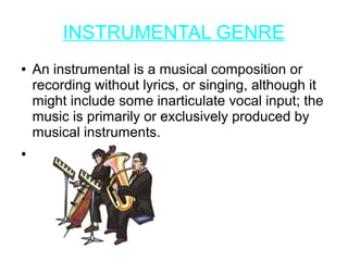 Musical genre | PPT