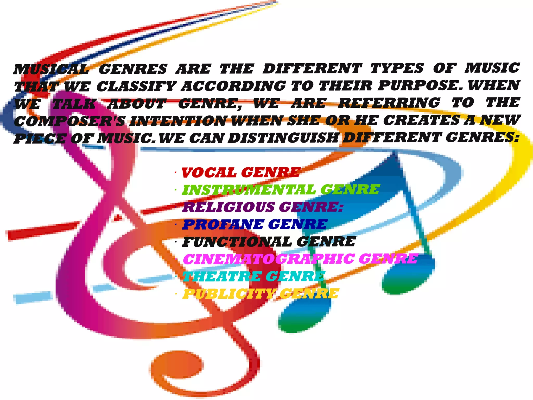 Musical genres | PPT