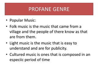 Musical genres | PPT