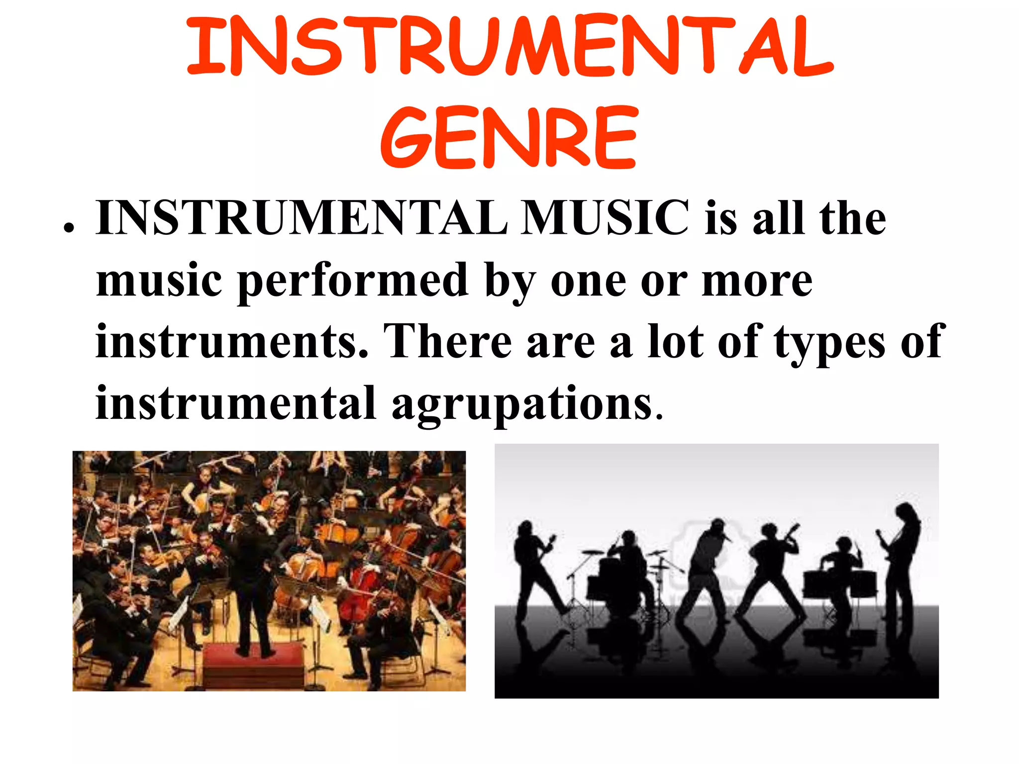 Musical genres 12 | PPT