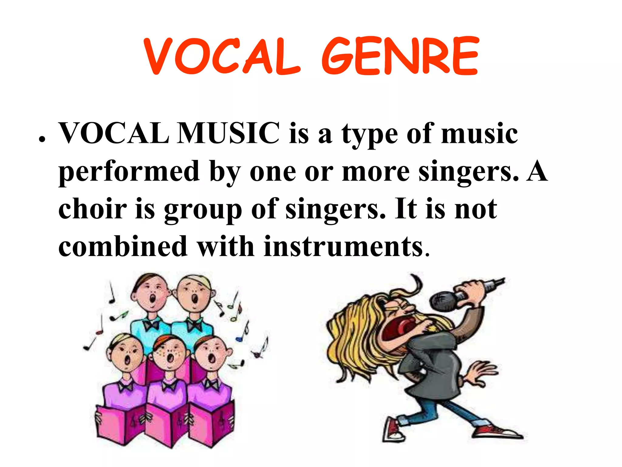 Musical genres 8 | PPTX