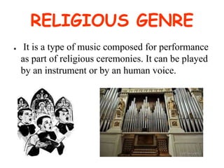 Musical genres 8 | PPT