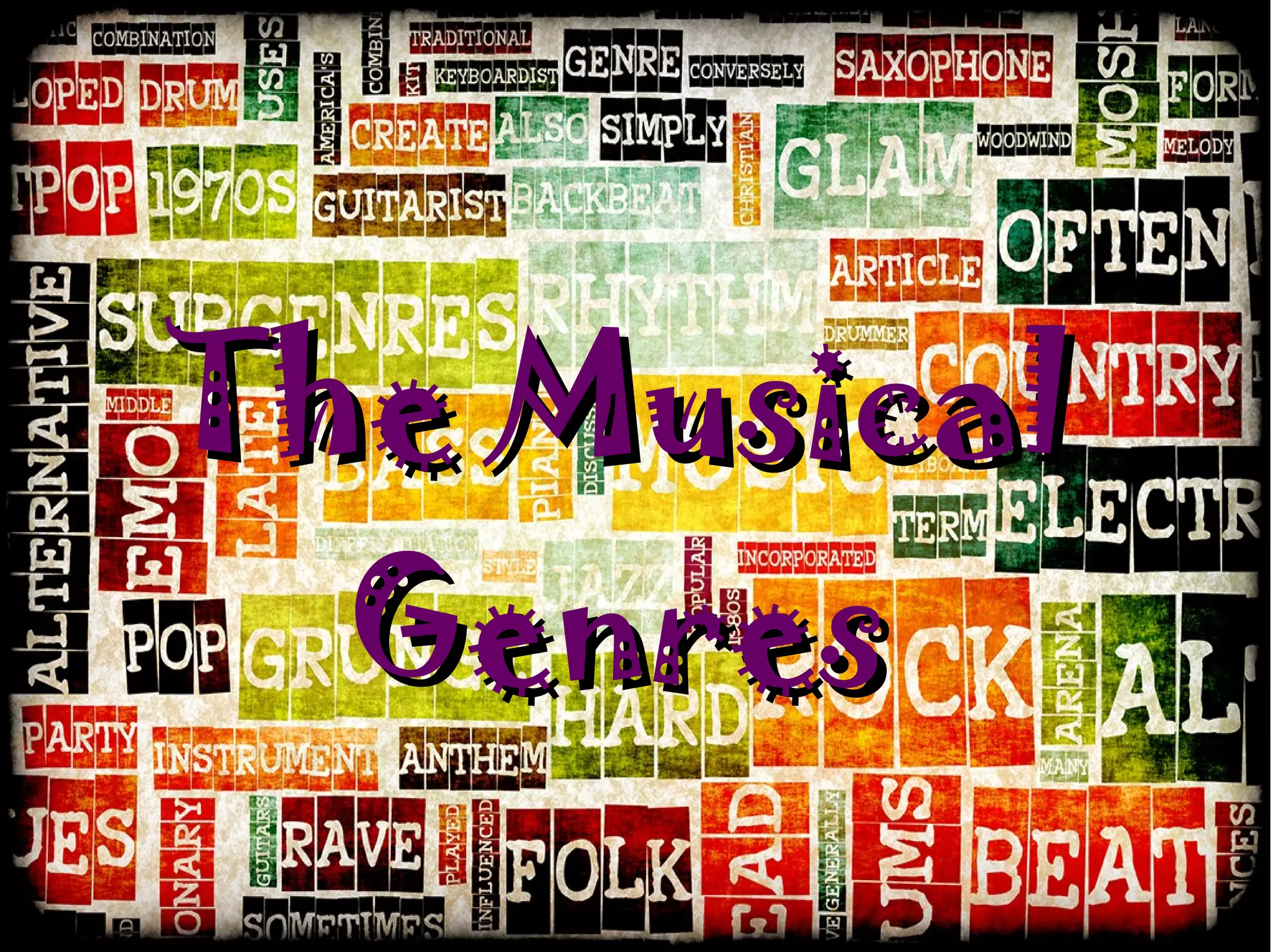 Musical Genres presentation | PPT