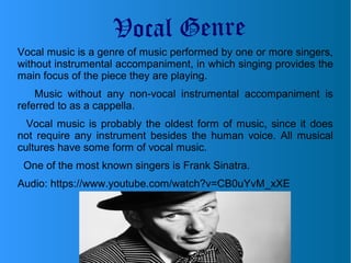 Musical Genres presentation | PPT