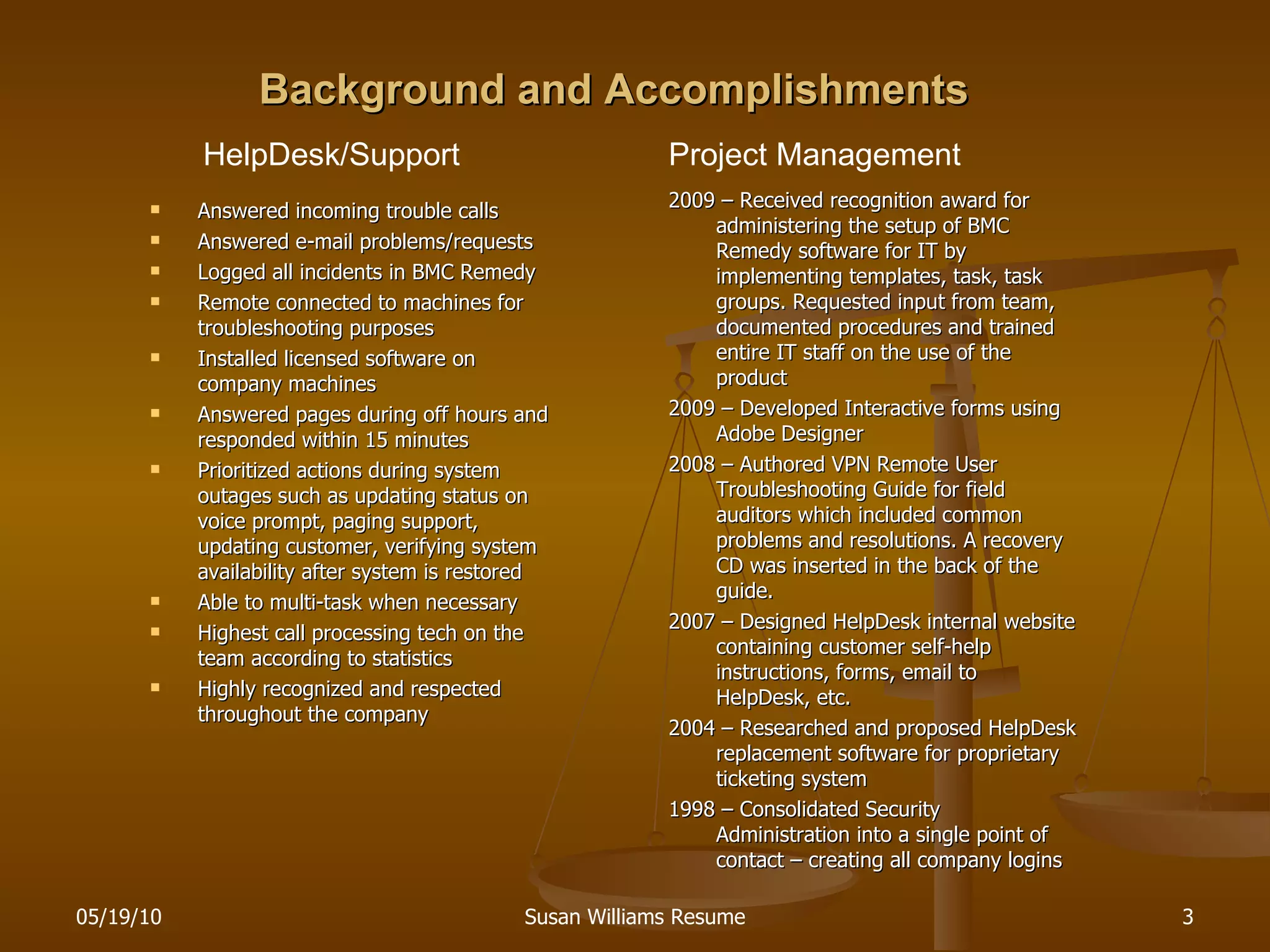 Help Desk Analyst | PPS