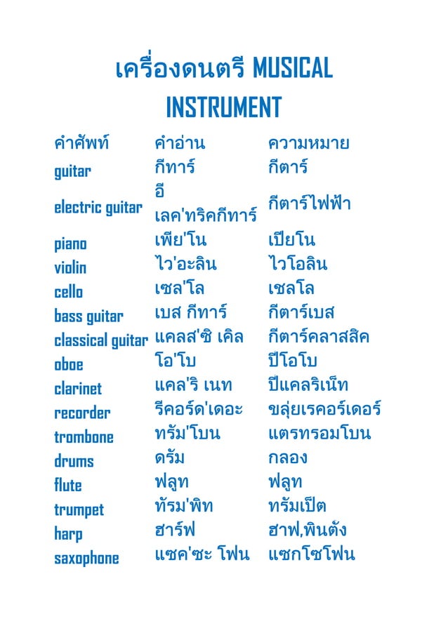 Musical instrument waree | DOCX
