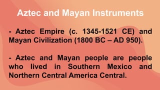 musical instruments of latin america1111 | PPTX