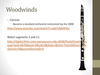 Musical instrument Families | PPTX