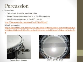 Musical instrument Families | PPTX