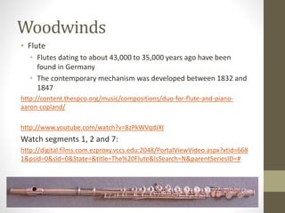 Musical instrument Families | PPTX