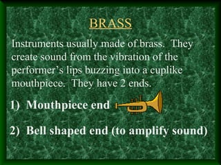 Musical instrument families (ah) | PPT