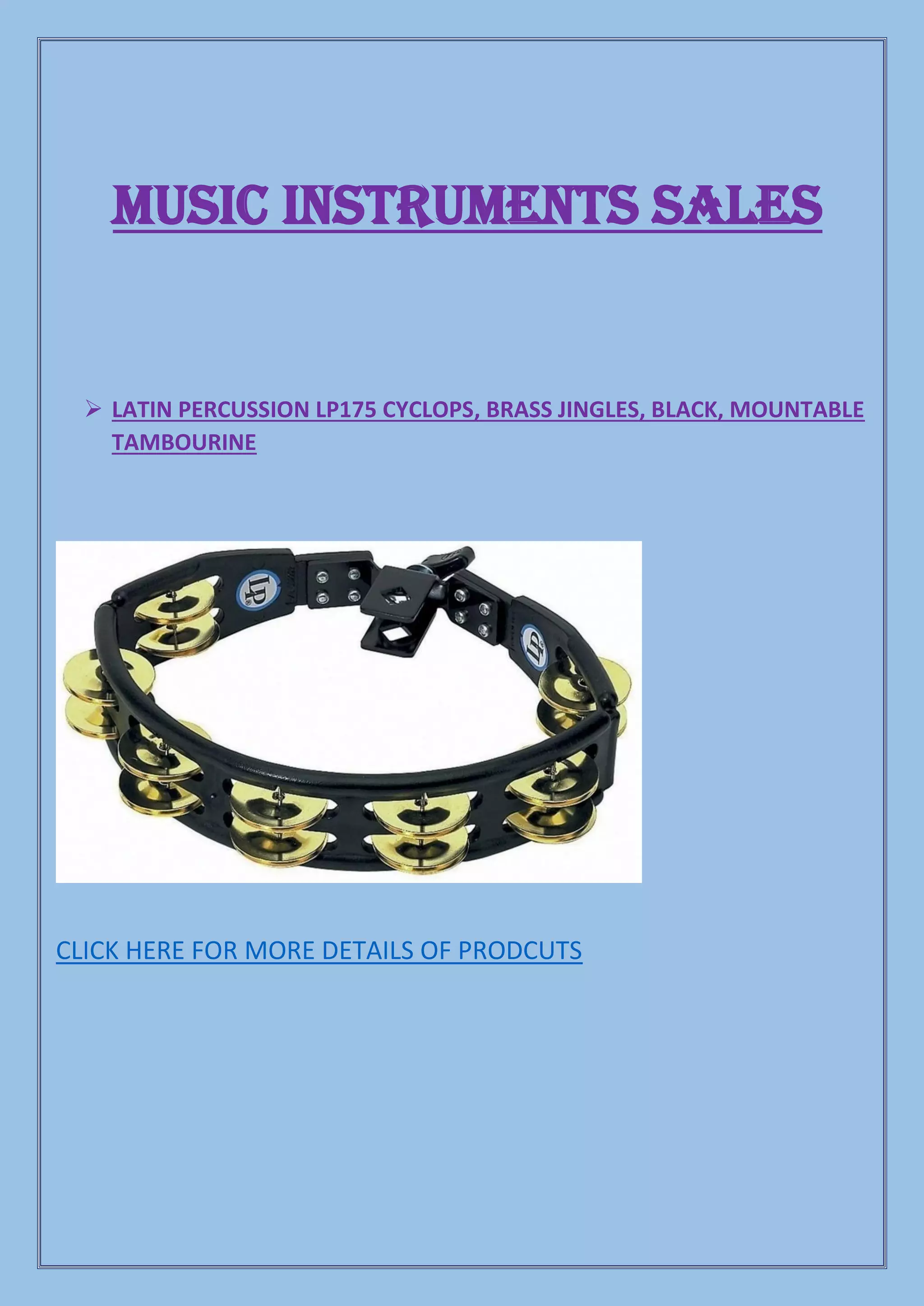 MUSICAL INSTRUMENT FOR SALE | PDF