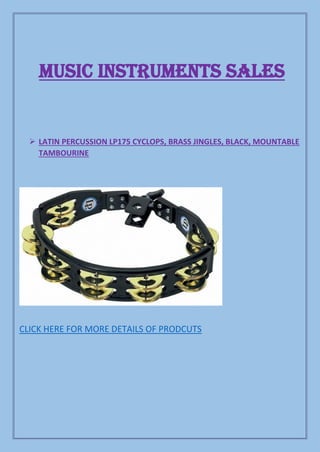 MUSICAL INSTRUMENT FOR SALE | PDF