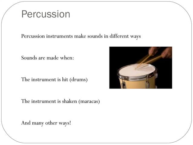 Musical instrument groups | PPT