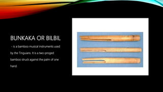 Musical instrument in mindanao | PPTX