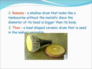 Musical instrument of thailand | PPT