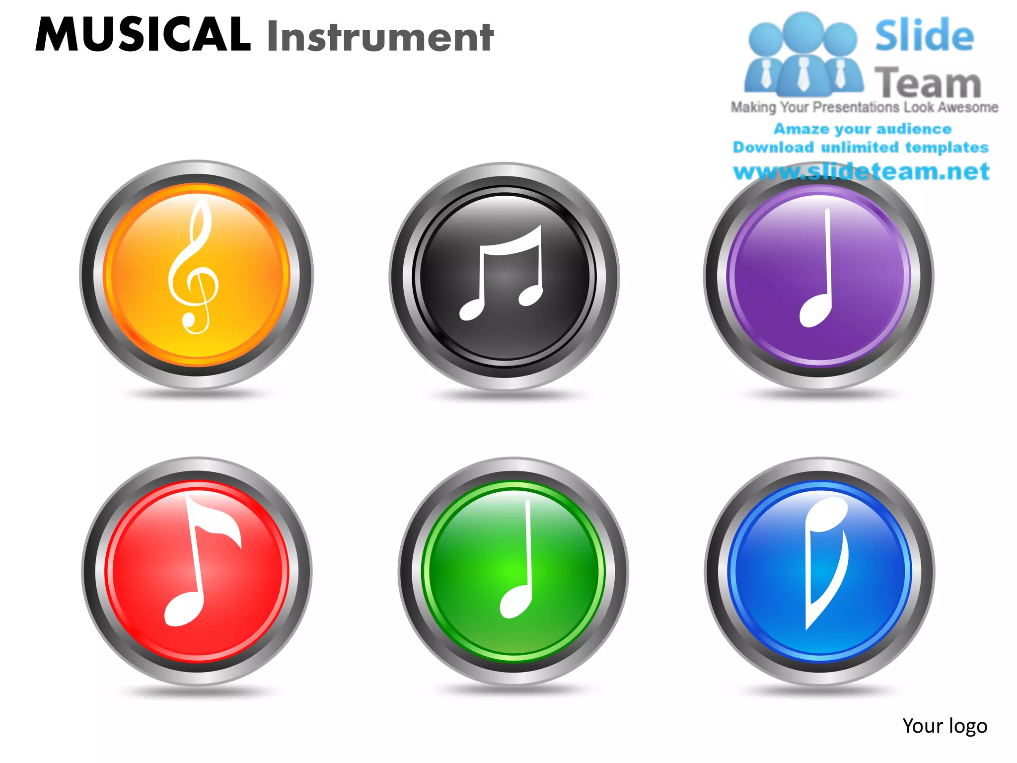 Musical instrument powerpoint presentation slides ppt templates | PDF