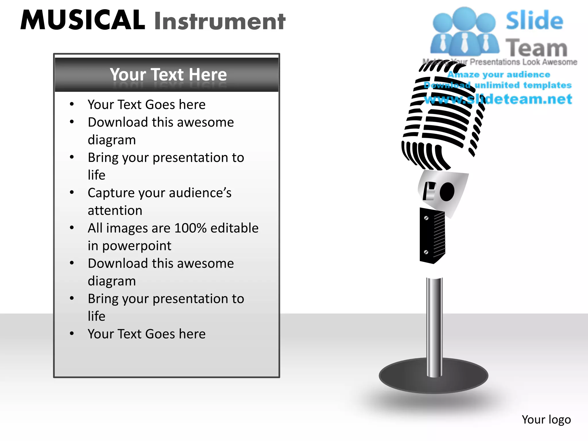 Musical instrument powerpoint presentation slides ppt templates | PDF