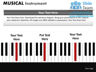Musical instrument powerpoint presentation slides ppt templates | PDF