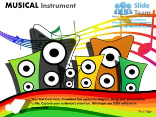 Musical instrument powerpoint presentation slides ppt templates | PDF