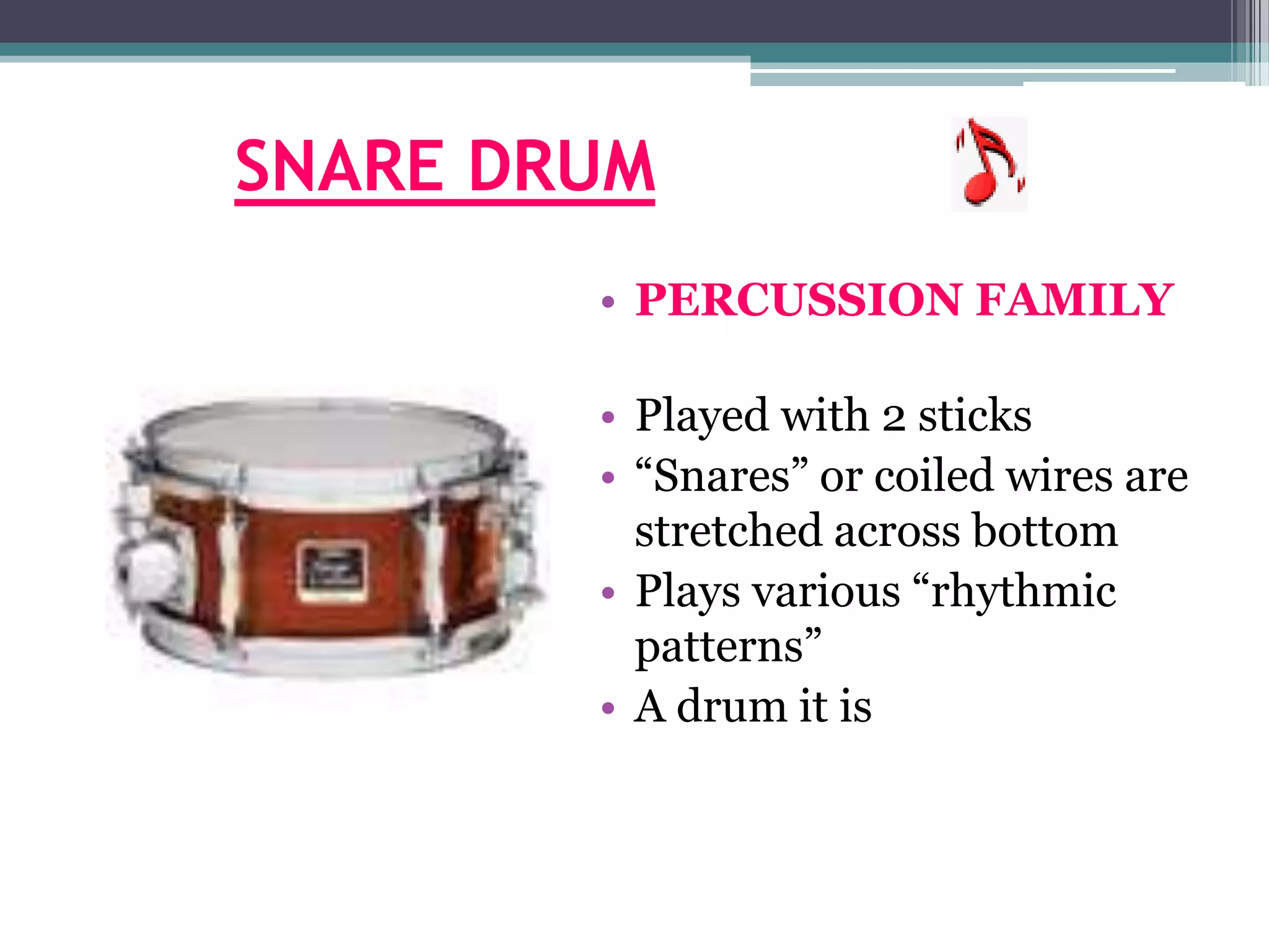 Musical instruments | PPTX