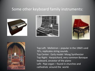 Keyboard Family Instruments