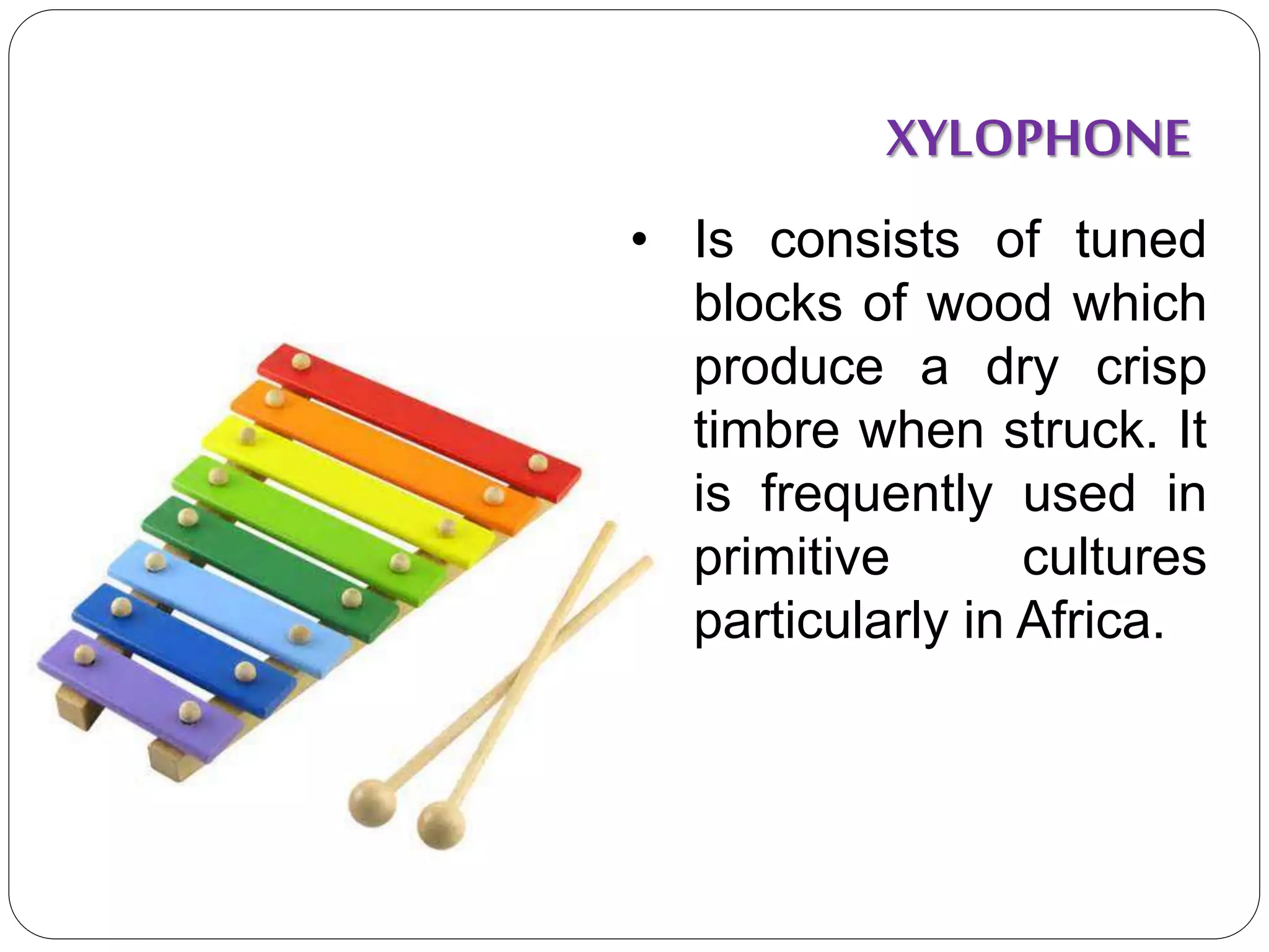 Musical instruments | PPTX