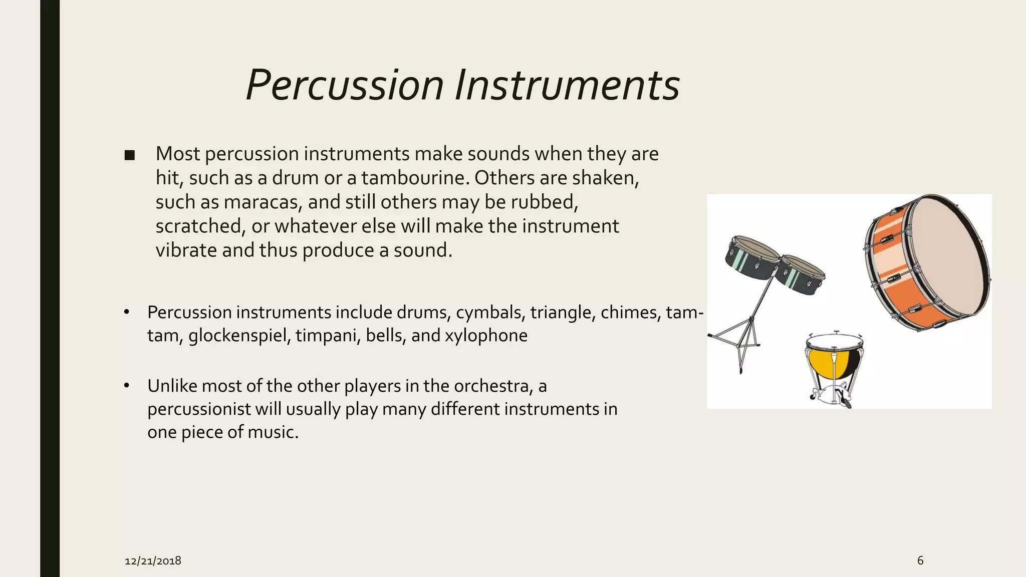 Musical instruments | PPTX